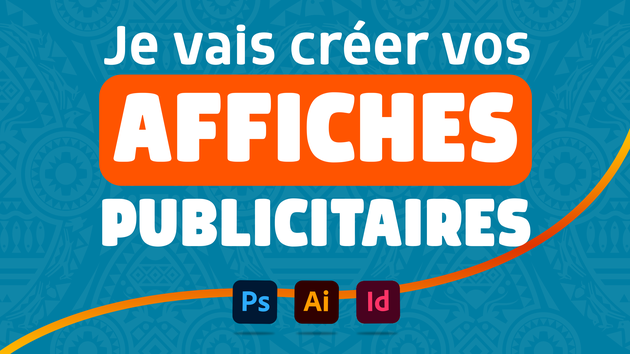 Je vais créer vos affiches publicitaires par Amilcar15