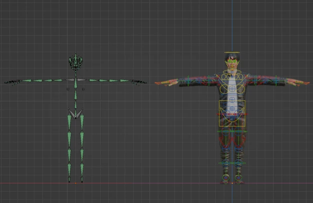 I will do 3d character rigging in blender, rigify rig, mixamo rig, auto ...