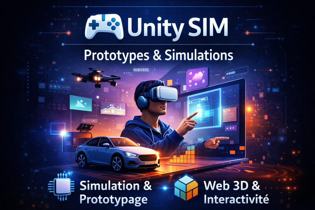 Je vais créer un prototype de simulation Unity MVP par NewTechVision