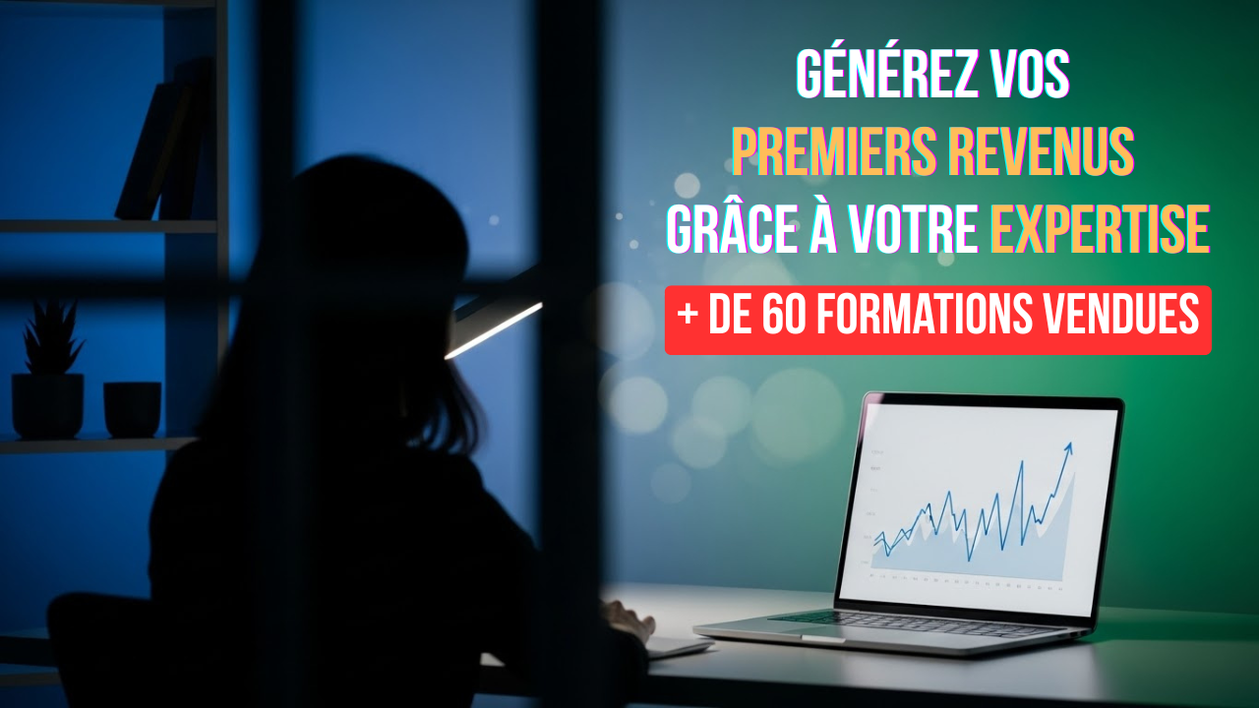 Je vais vous accompagner de A à Z pour créer et lancer votre formation ...