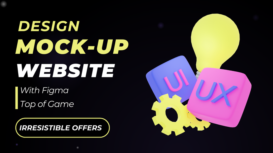 I will create the UI/UX mock-up of your website with figma by Ishola_web