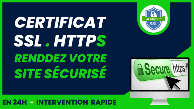 Je vais installer un certificat SSL HTTPS gratuit ou payant sur votre site ou nom de domaine via ...