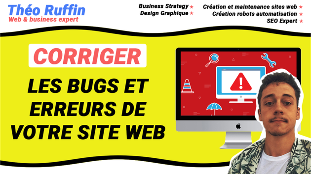Je vais corriger les bugs et erreurs de votre site Wordpress ...