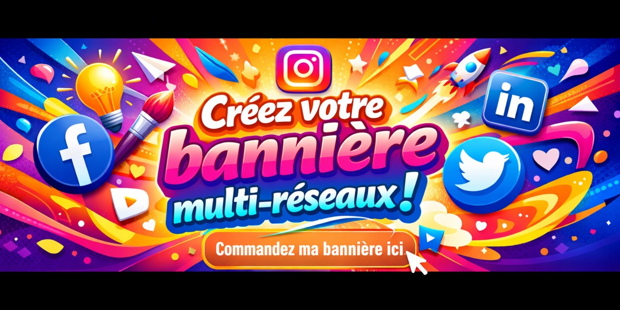 Je vais créer votre bannière avec Canva Pro par Patrick_Hamid