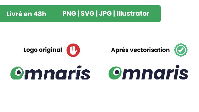 Je vais vectoriser vos logos et images pixelisées par Maxime_Omnaris