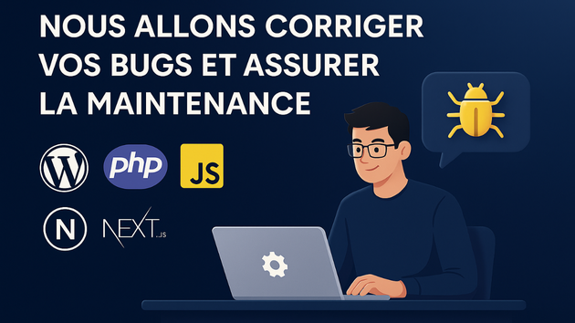Je vais corriger vos bugs et assurer la maintenance de votre site WordPress, PHP, JavaScript ou ...