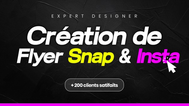 Je vais créer un flyer snap et insta par Emery_B
