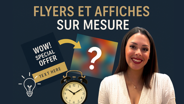 Je vais booster votre visibilité avec des flyers et affiches sur mesure ...