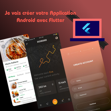 Je vais créer votre application mobile avec Flutter par Jude_Seruch