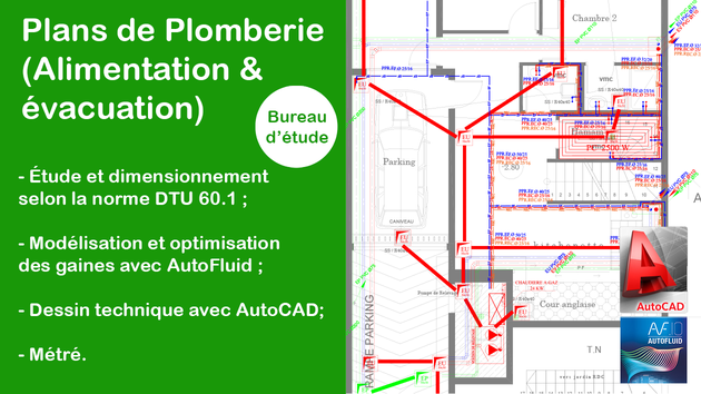 Je vais réaliser un plan de plomberie selon la norme DTU 60.1 par ZIZI ...