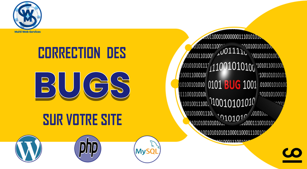 Je vais faire la Correction de Bugs sur Votre Site Web : PHP, Laravel, Symfony, MySQL, WordPress ...