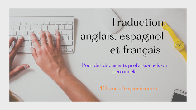 Je vais traduire 500 mots de l'anglais, l'espagnol ou français par ...