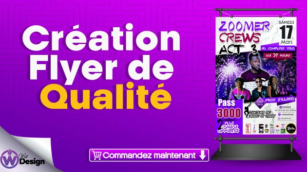 Je vais créer un flyer unique moderne et professionnel par Will_Design_