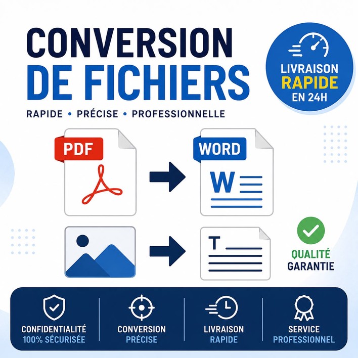 Je vais saisir vos documents Word avec rapidité et précision par IrisAdou