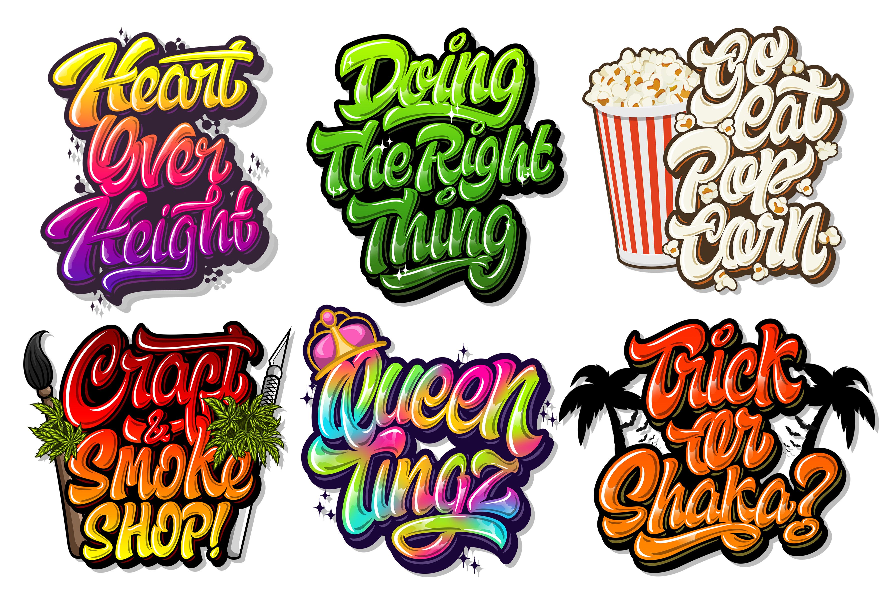 I will do graffiti, lettering, typography for your logo in my style by ...