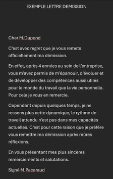 Je vais Écrire/corriger vos lettres (démissions, discours...) ou ...