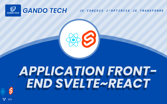 Je vais faire vos applications front-end Svelte /React pour des ...