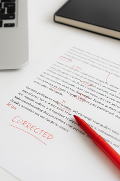 Je vais corriger et améliorer vos documents professionnels et ...