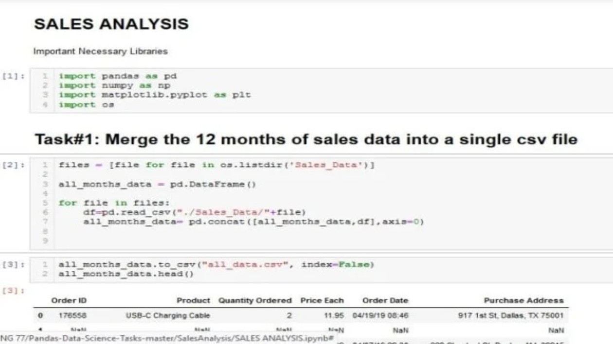 I will do python data science analysis or machine learning projects on jupyter notebook by Web ...