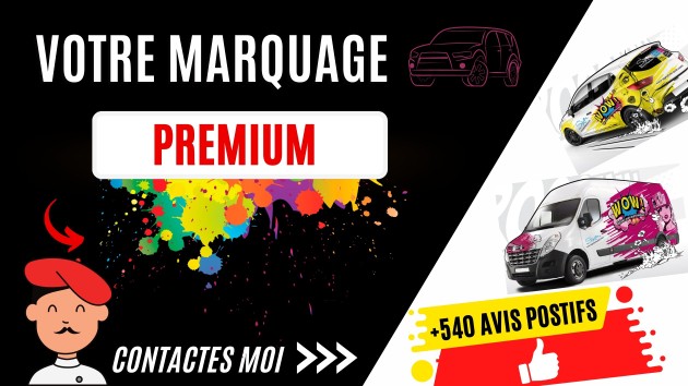 Je vais créer un marquage publicitaire professionnel de qualité pour ...
