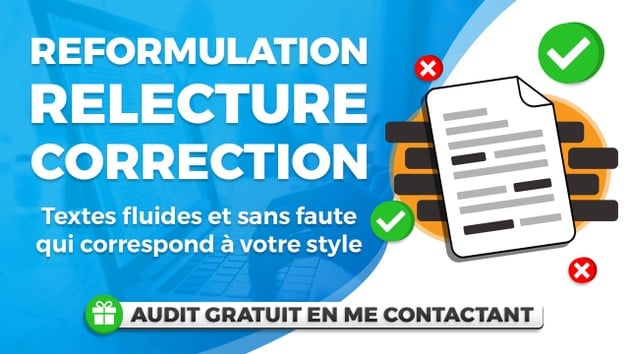 Je vais reformuler vos textes pour qu'ils soient fluides et percutants ...