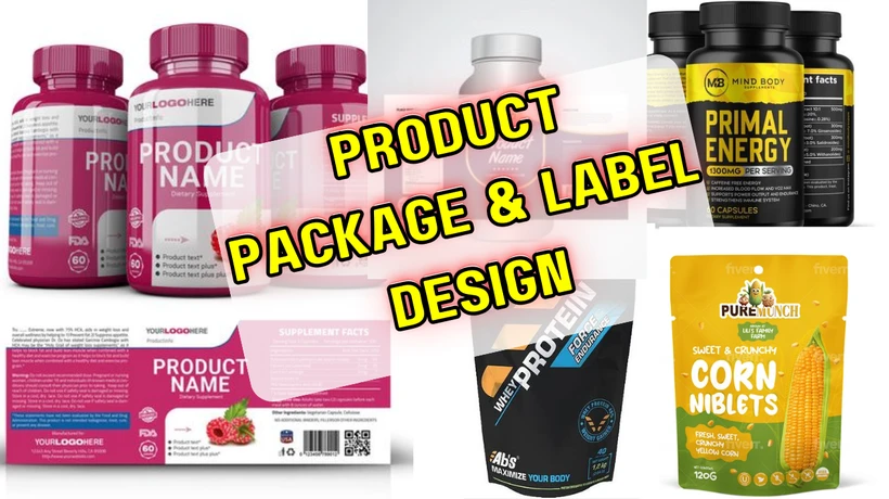 Merchandising services | Packaging and label designs