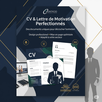Je vais rédiger votre lettre de motivation et CV par Stephano_CM