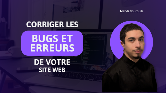 Je vais corriger les bugs et erreurs sur votre site web par Pegador
