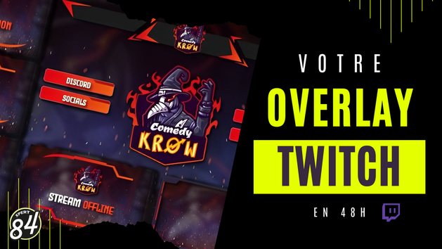 Je vais créer un overlay Twitch sur-mesure ultra professionnel par StudioKraft
