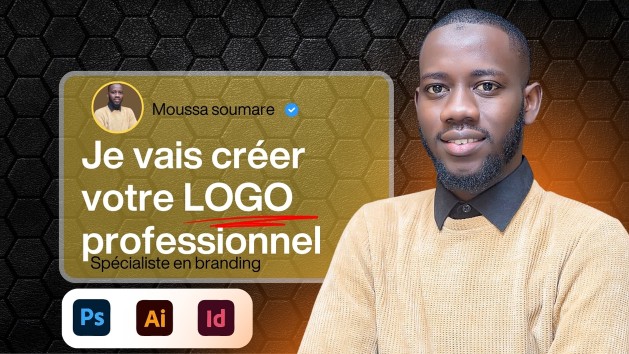 Je vais créer votre logo professionnel par MoussaSoum