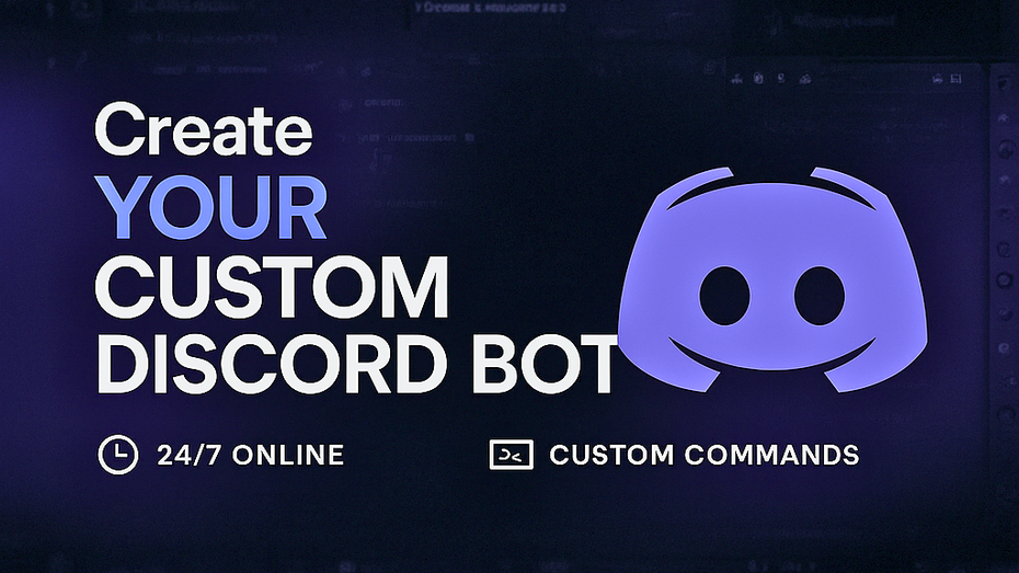 Je vais créer un bot Discord personnalisé, en ligne 24/7 et entièrement ...