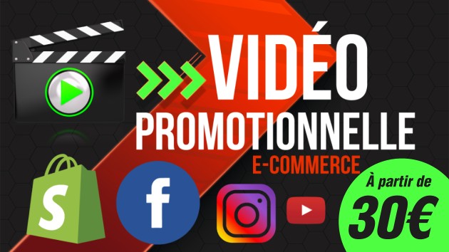 Je vais créer votre vidéo promotionnelle de vos produits par zindesign