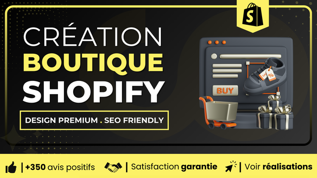 Je vais créer votre boutique Shopify par Martin_JS