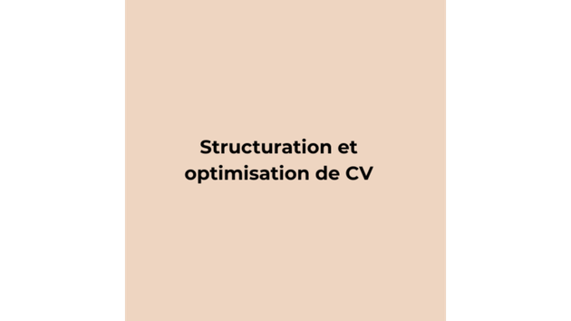 Je vais structurer et optimiser votre cv professionnel par ServiceClients1