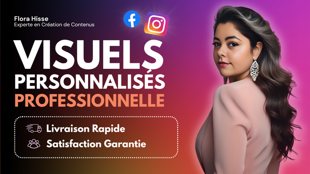 Je vais créer vos visuels professionnels Instagram par Flora_Instagram