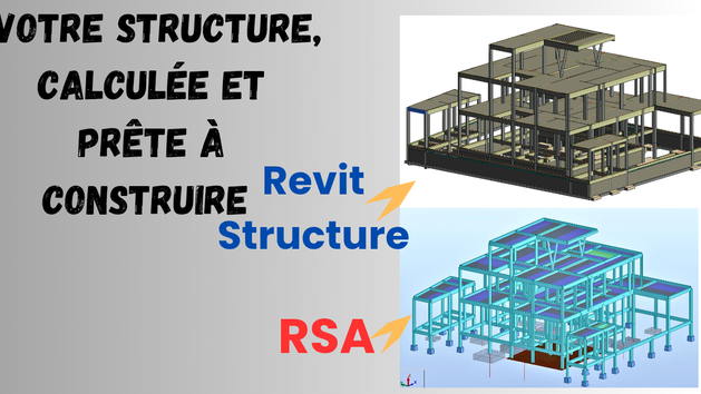 Je vais dimensionner votre structure et élaborer vos plans dexécution ...