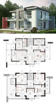 Je vais vous concevoir des plans de maison architecturale et ...
