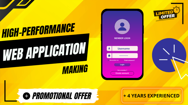 I will create your custom web application by LoupDigital