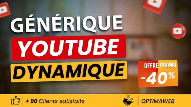 Je vais créer votre intro ou un générique youtube par OPTIMAWEB