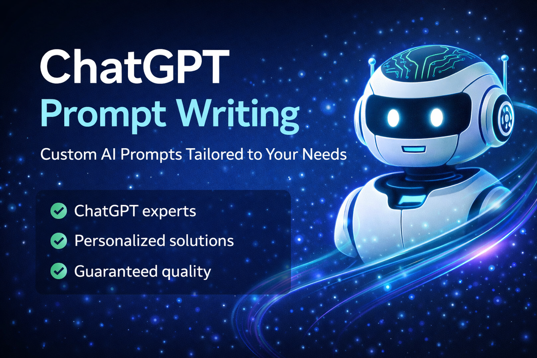 I will write 3 custom ChatGPT prompts for your specific needs by ...