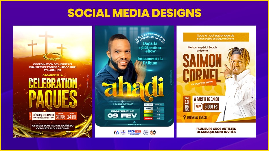 Je vais créer votre affiche, flyer et dépliant professionnel par ...