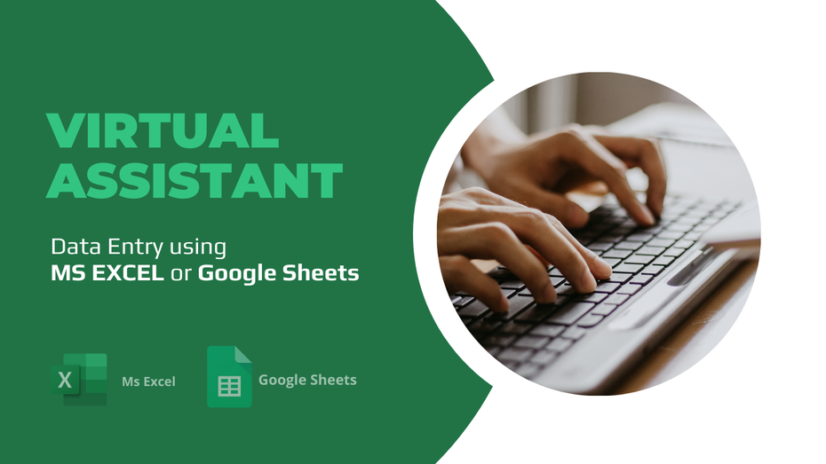 I will be your virtual assistant and I will copy or type up to 200 ...