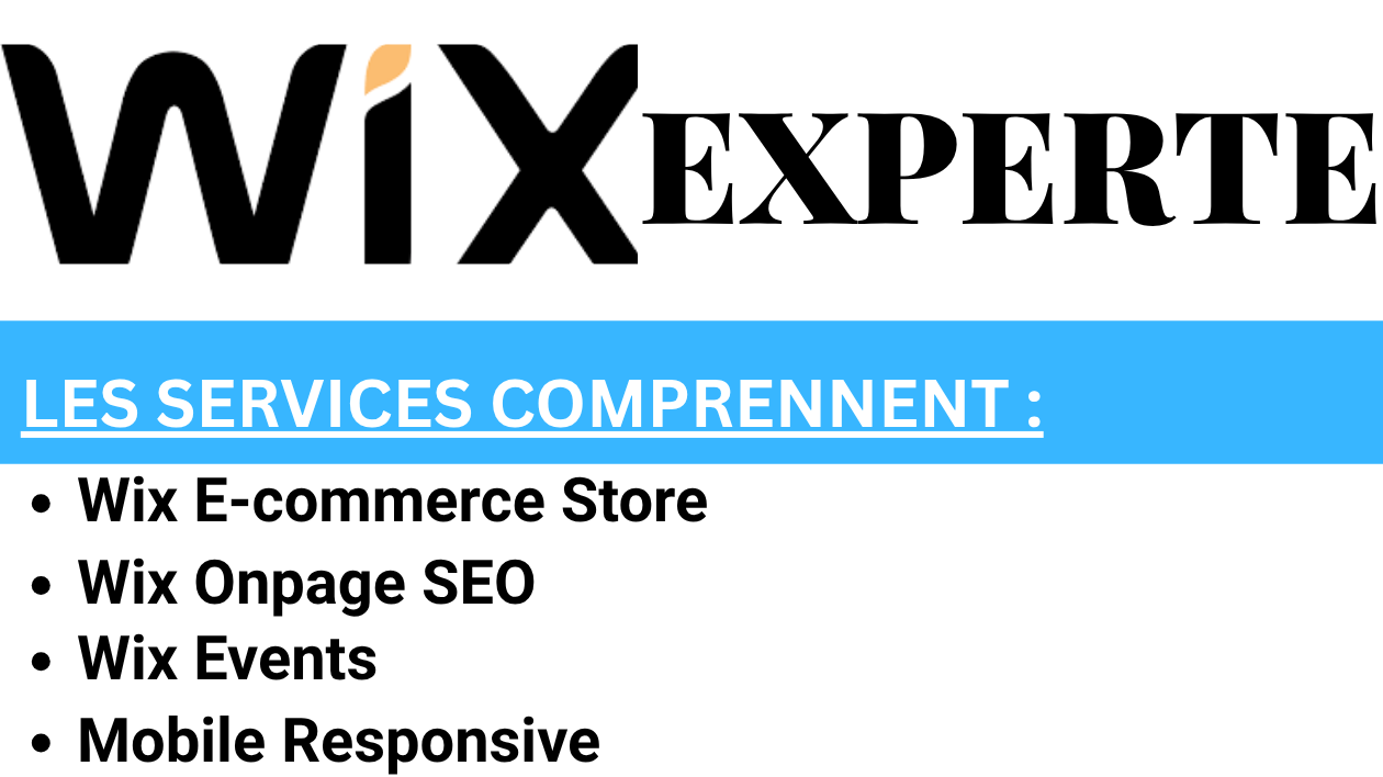 Je vais design wix website, wix landing page website design, wix studio ...
