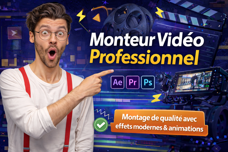 Je vais Monteur Vidéo Professionnel Services rapides et de haute ...