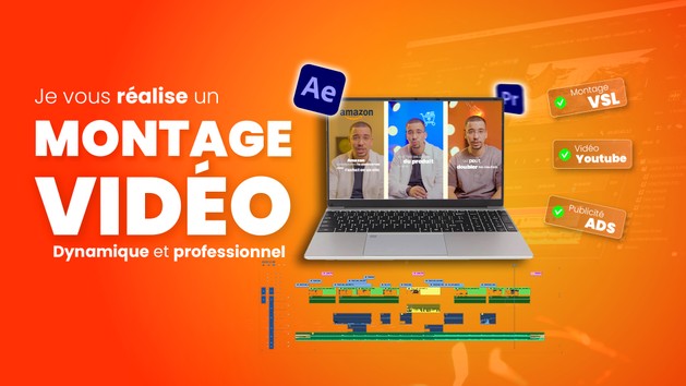 Je vais faire un montage vidéo professionnel par Cazert_Studio