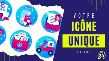 Création de pictogrammes et icônes uniques et modernes
