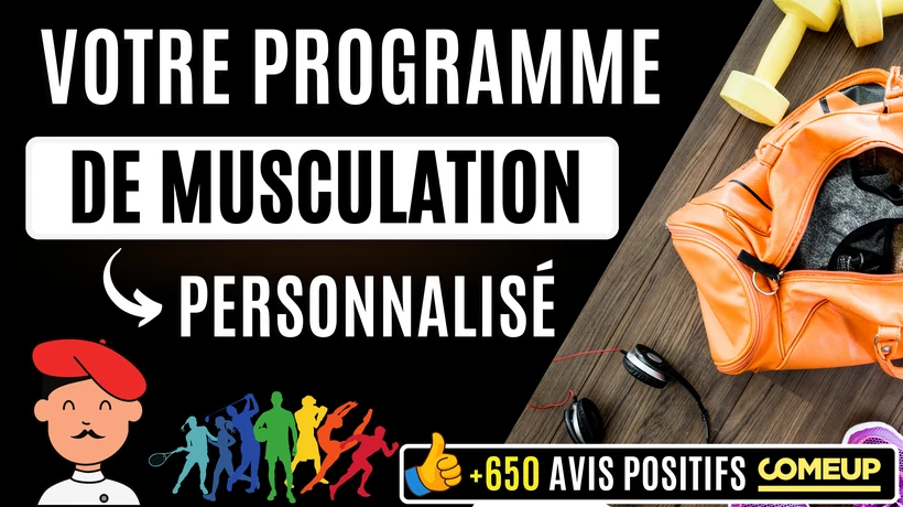 Je vais faire un programme de musculation 100% personnalisé pour ...
