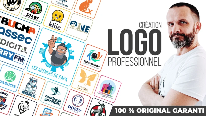 Création logo Freelance pas cher | Logos graphiste dès 5