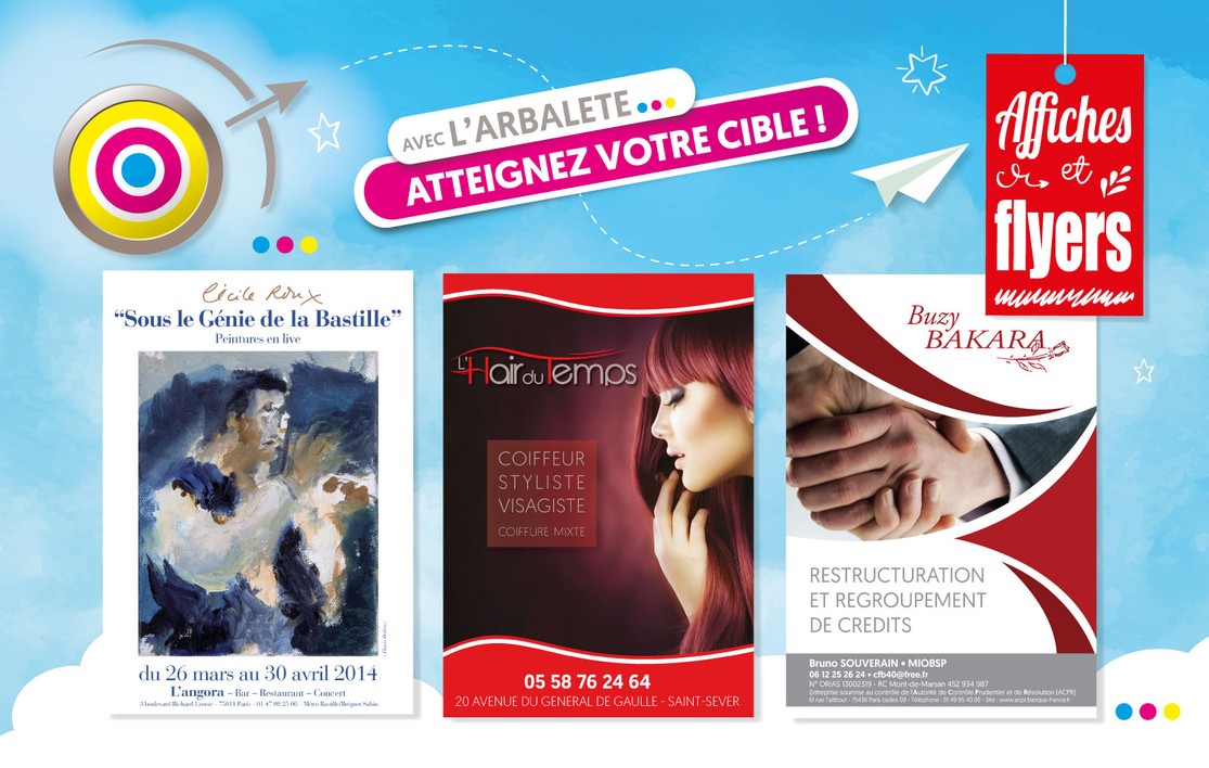 Je vais créer un flyer, une affiche ou un dépliant au graphisme ...