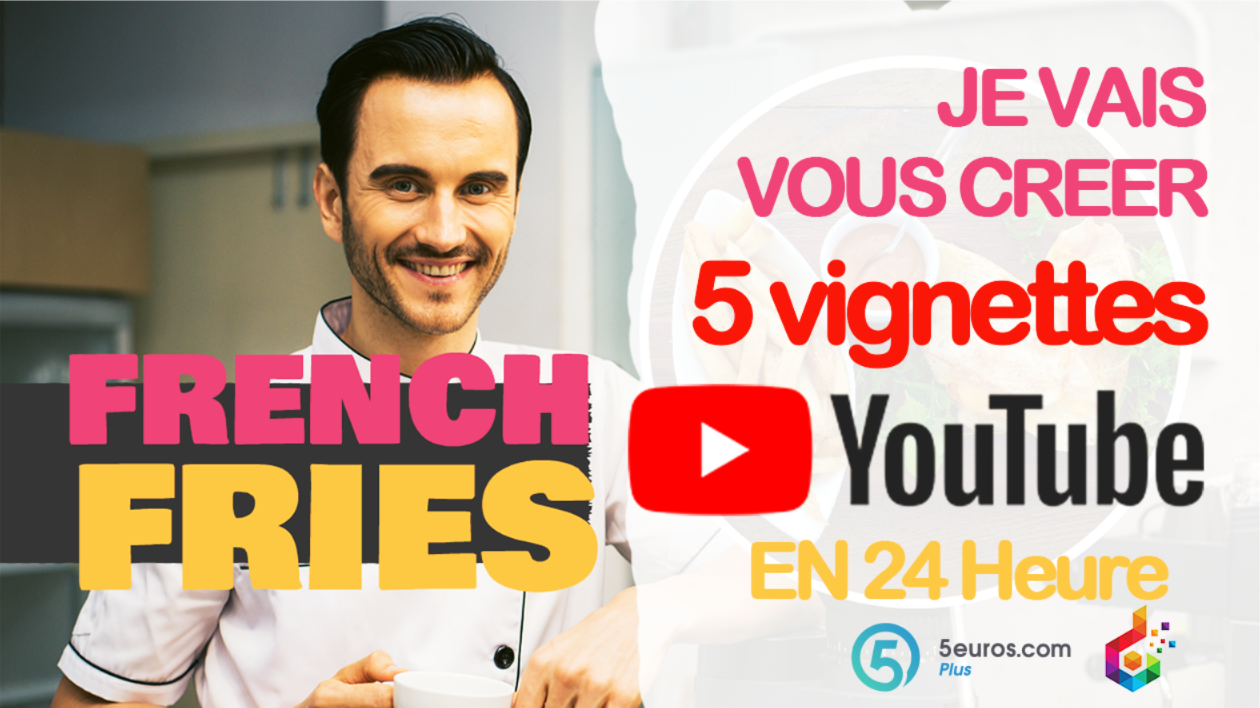 Je vais créer 5 vignettes YouTube en 24 heures par Francy_Mungedi
